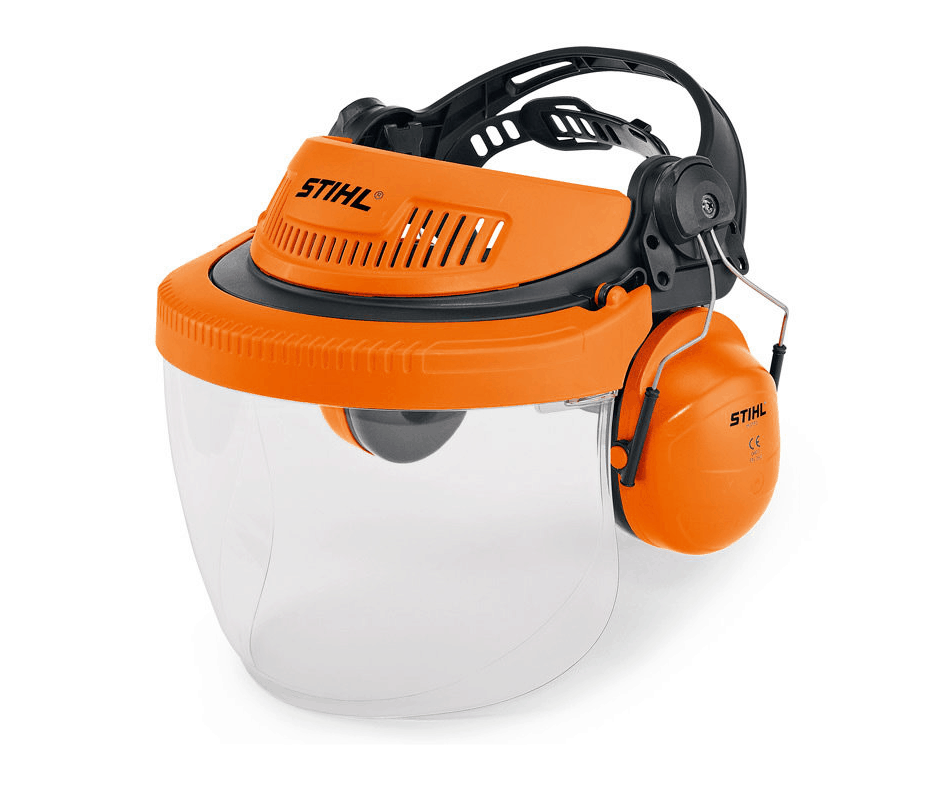 STIHL G500 Face & Hearing Protection With Plastic Visor - ABA Groundcare